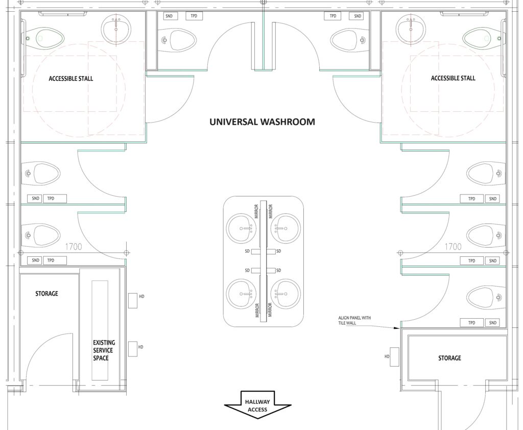 Universal Washrooms | School District 46