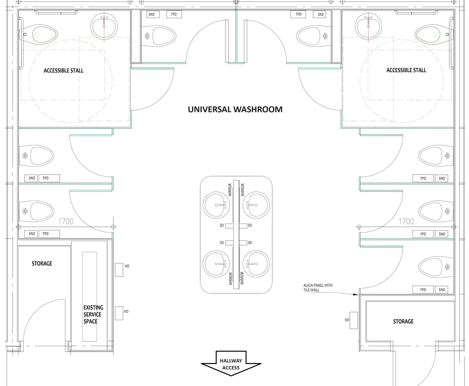 Universal Washrooms | School District 46