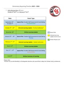District Calendar | School District 46