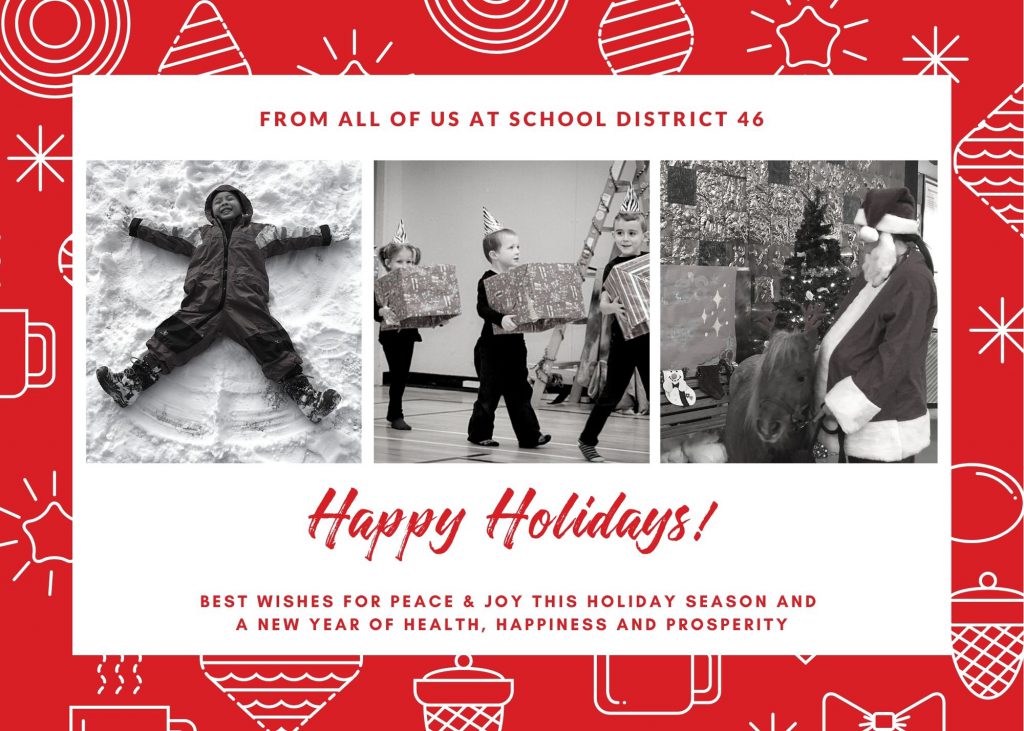 Happy Holidays! | School District 46