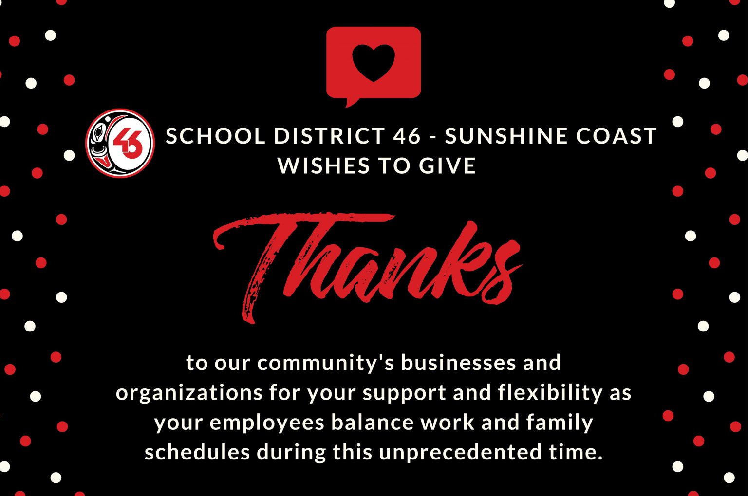 Thank You Community Businesses & Organizations | School District 46